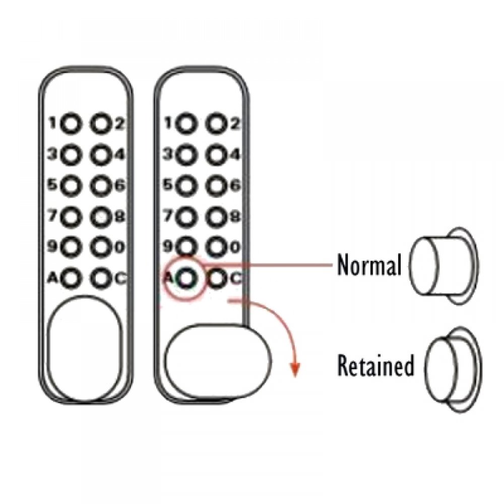 Codelocks CL160 Easycode Digital Lock